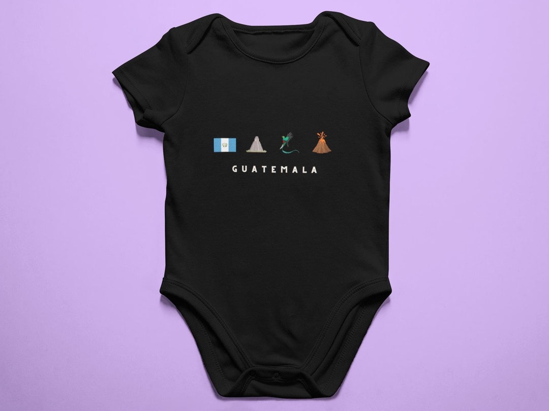 Classic Guatemala Baby Bodysuit, Guatemala Baby Bodysuit, Gift for Baby ...