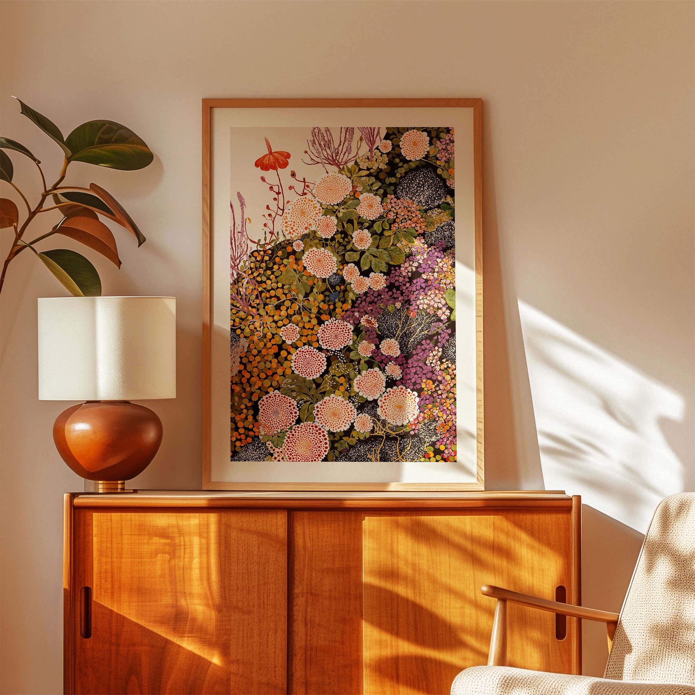 Wildflower Botanical Poster Unframed Floral Nature Wall Art - Etsy