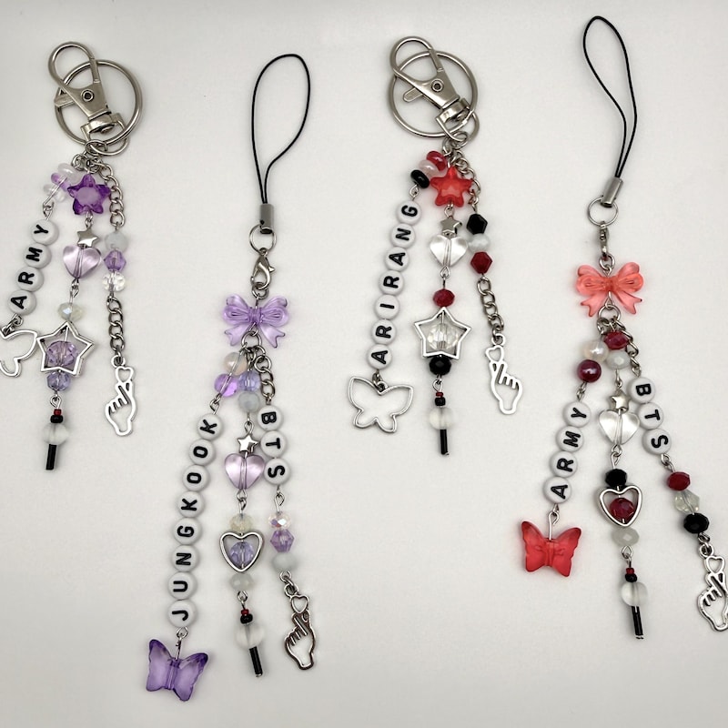 Arirang Keychain Charm - Etsy