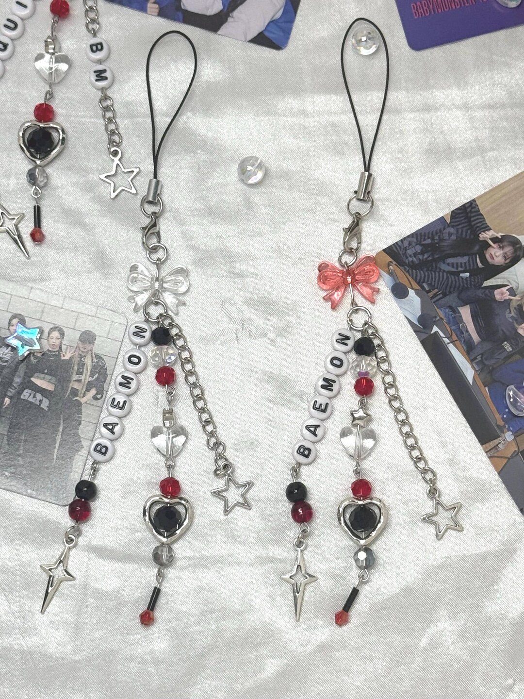 Custom Baby Monster Inspired Light Stick Charm /phone Charm Keychain ...