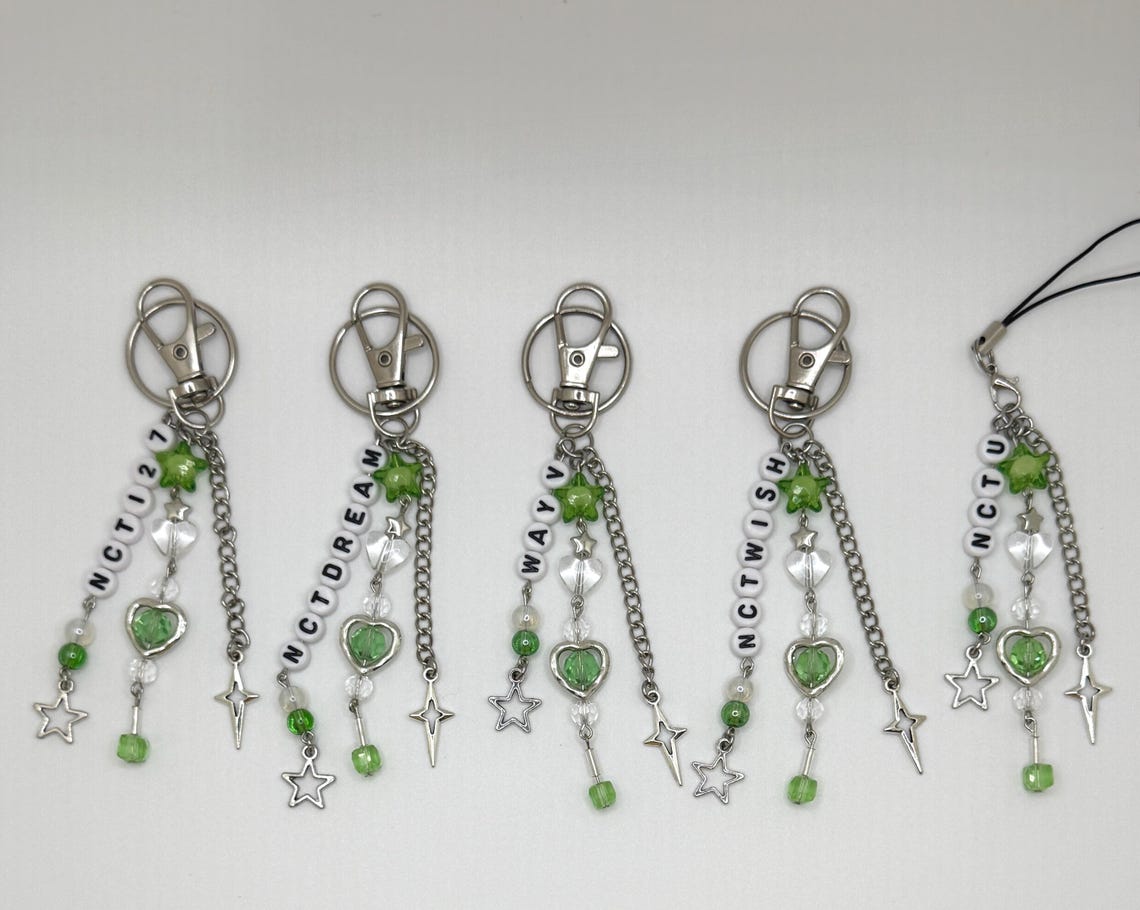 Custom NCT 127, U, Wish, Dream, Wayv Light Stick/ Phone Charm/ Keychain ...