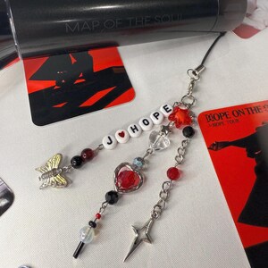 J-hope Hope on the Stage World Tour Inspired Phone Charm/ Light Stick ...