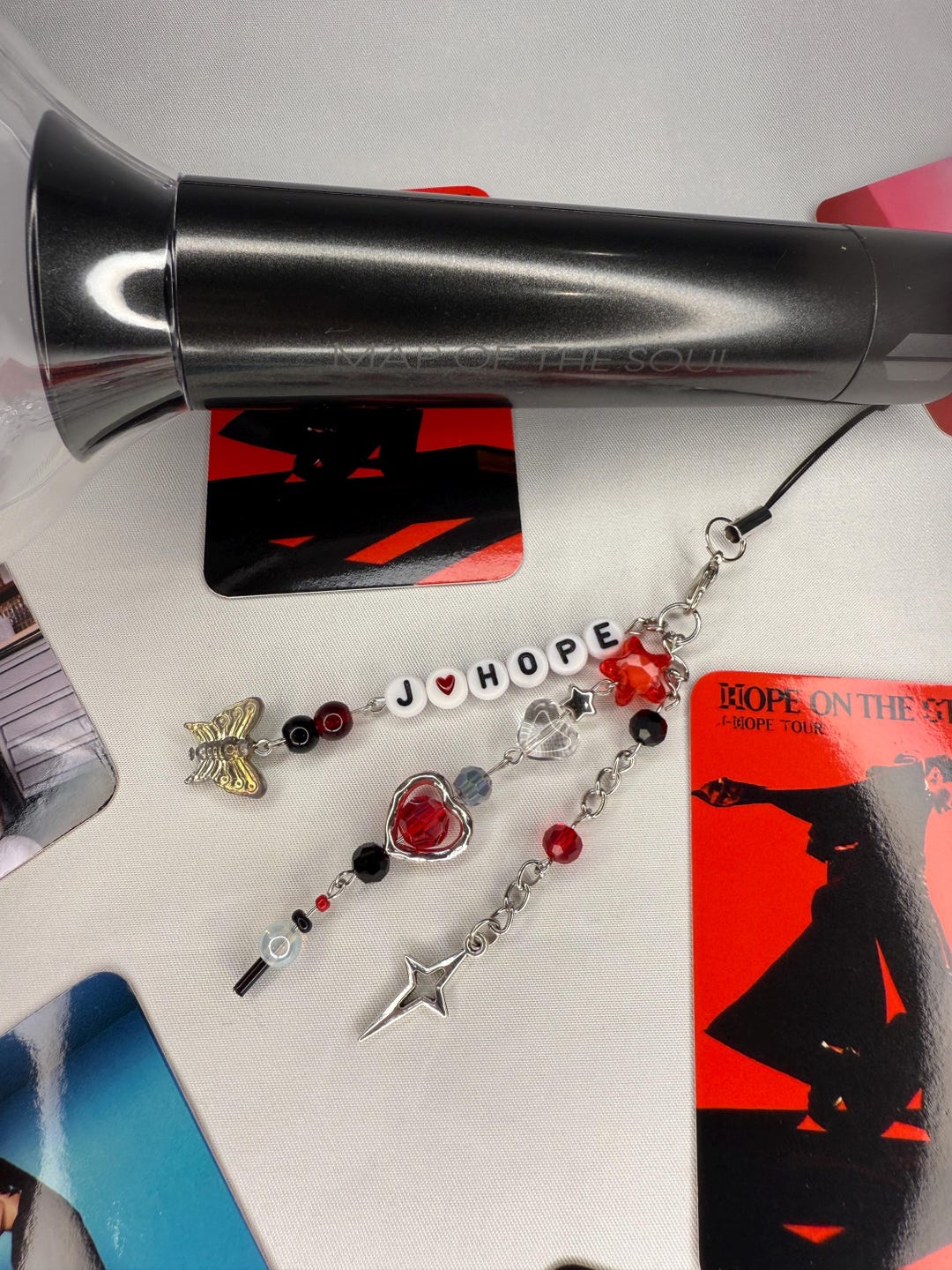 J-hope Hope on the Stage World Tour Inspired Phone Charm/ Light Stick ...