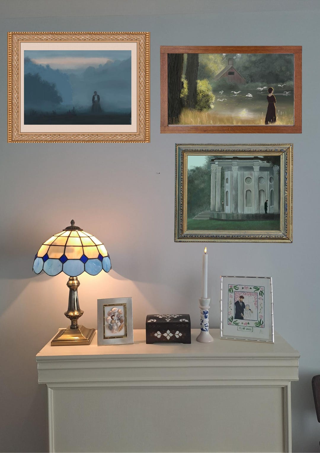 Pride and Prejudice Gallery Wall Art: Darcy & Elizabeth (PDF) - Etsy
