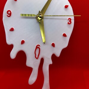 Melting Wall Clock Surreal 3d-printed Timepiece for Home Décor - Etsy