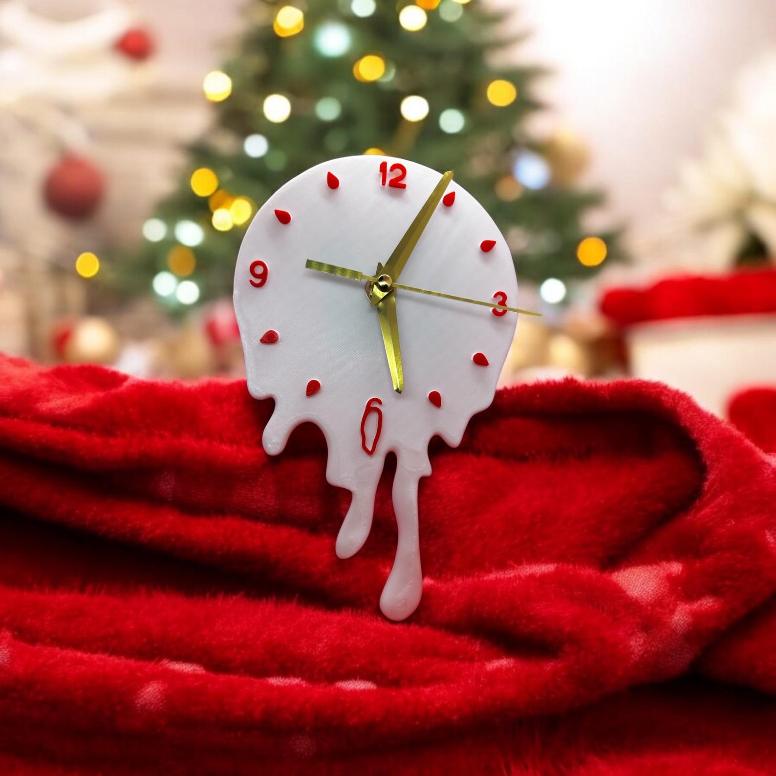 Melting Wall Clock | Unique Dripping Clock Design | Modern Home Decor ...