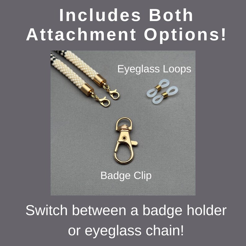 Beaded Lanyard for ID Badge - Native American Inspired Beadwork, Tribal ...