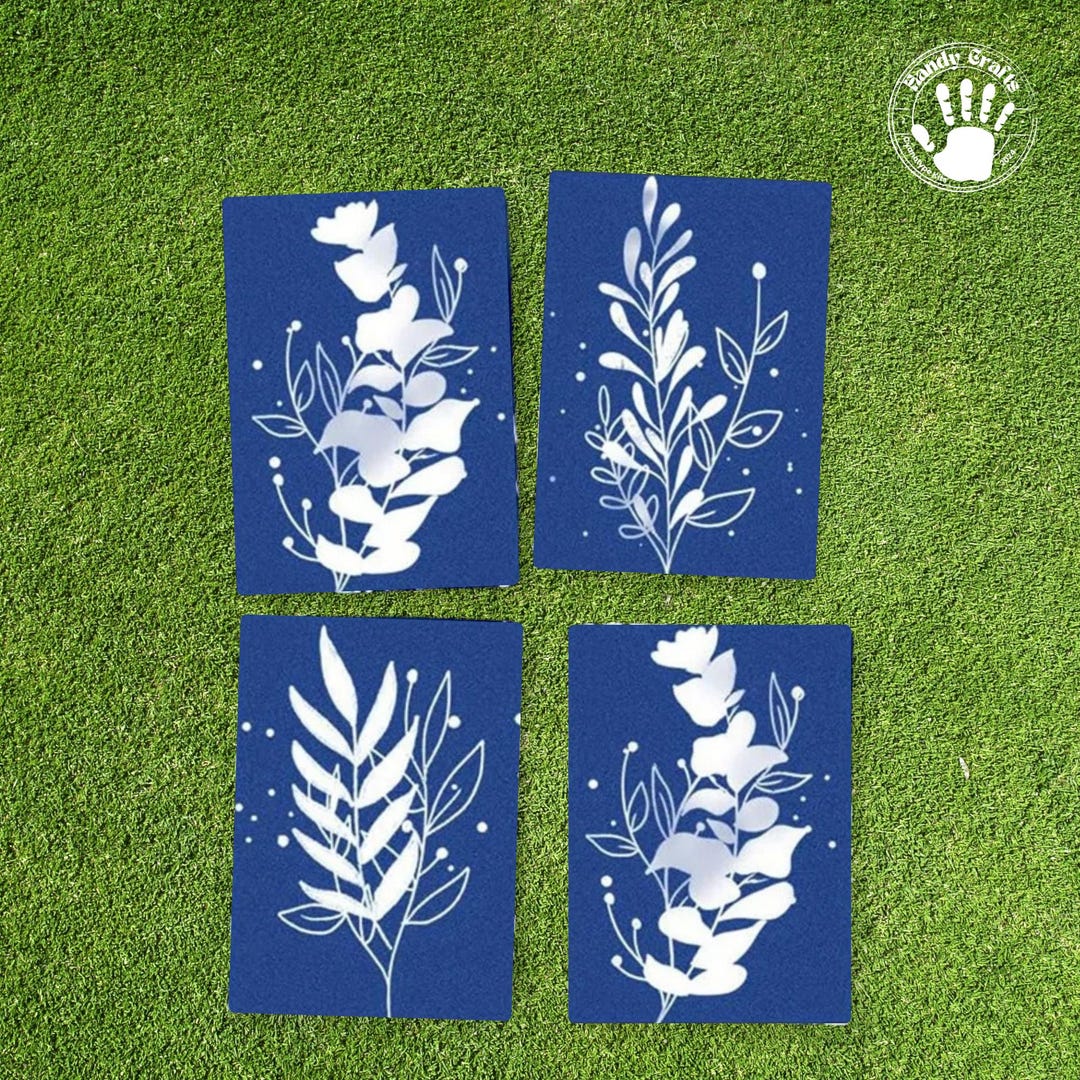 30 DIY Cyanotype Print Kit, Sun Printing Kit, Cyanotype Art, Solar ...