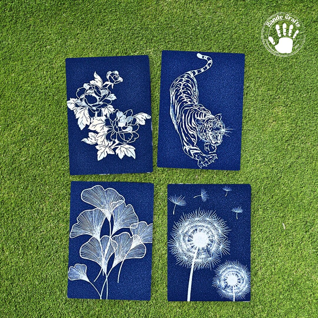 48 DIY Cyanotype Print Kit, Sun Printing Kit, Cyanotype Art, Solar ...