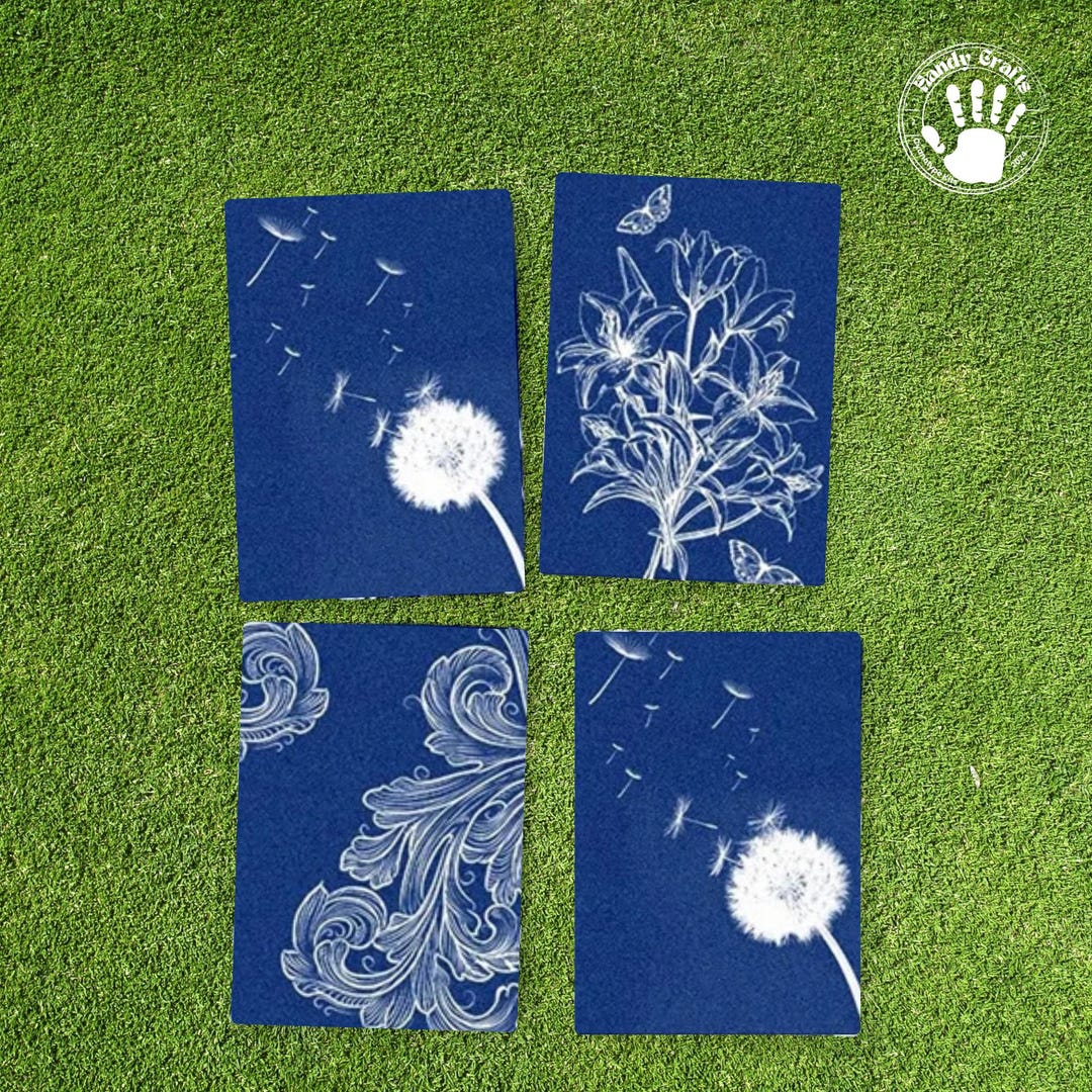 DIY Cyanotype Print Kit, Sun Printing Kit, Cyanotype Art, Solar ...
