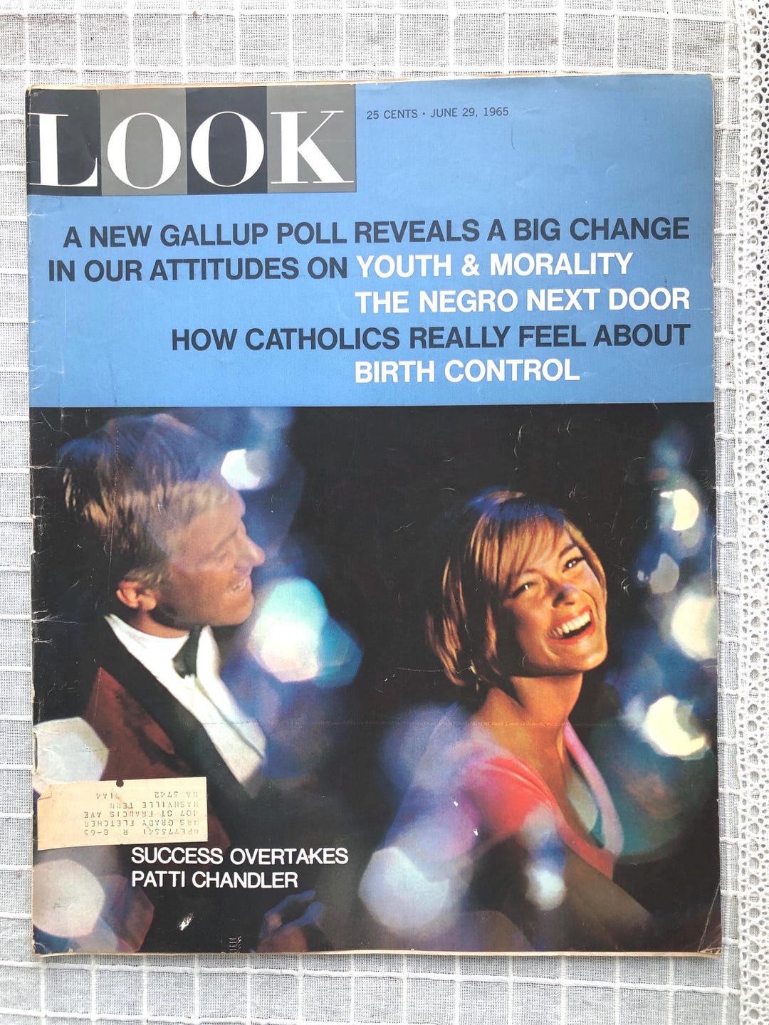 Rare Vintage Look Magazine - June 29, 1965 Issue - New Gallup Poll ...