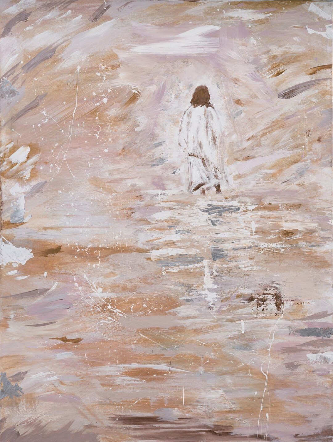 Steps of Faith, Abstract Acrylic Wall Art Print, Modern Home Decor ...