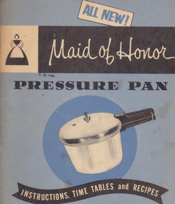 Vintage 1954 Maid of Honor Sears Roebuck Pressure Pan Cooker - Etsy Vintage 1954 Maid of Honor Sears Roebuck Pressure Pan Cooker - Etsy