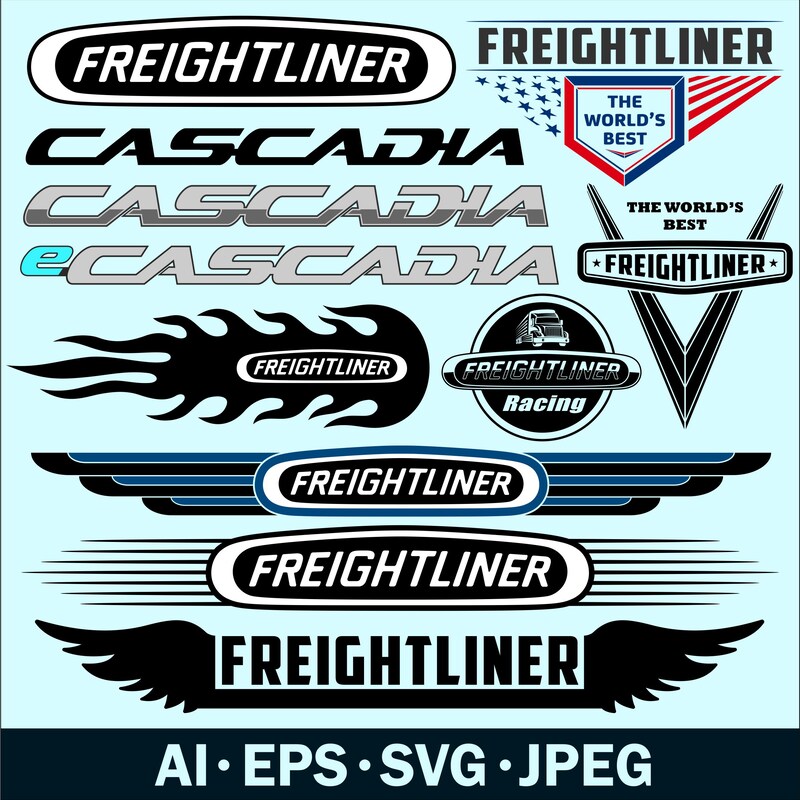 Freightliner Truck Design - Etsy