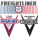 Truck Freightliner Design Elements, Badges, Stickers SVG Bundle. Retro ...