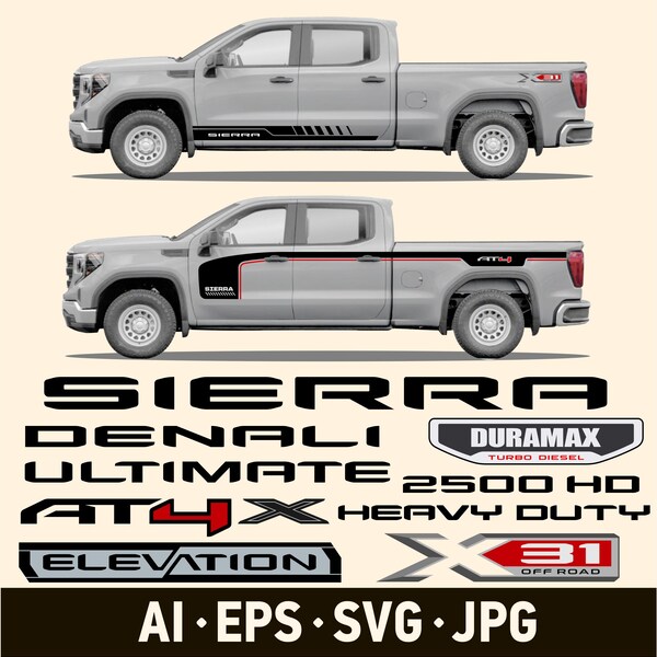 Gmc Sierra Emblem Wraps - Etsy