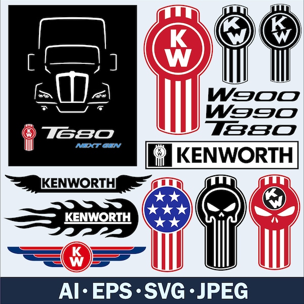 Kenworth Logo - Etsy