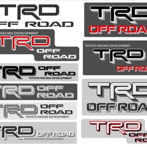 Toyota 4runner Crossover Side Door Stripe Decals SVG Bundle. off Road ...