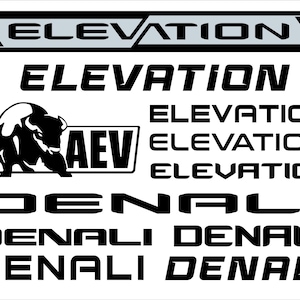 Truck Pickup Gmc Canyon Side Door Rocker Panel Stripes Decals SVG ...