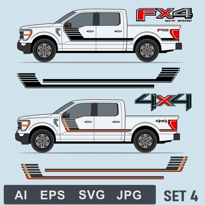 F150 Rocker Sticker - Etsy