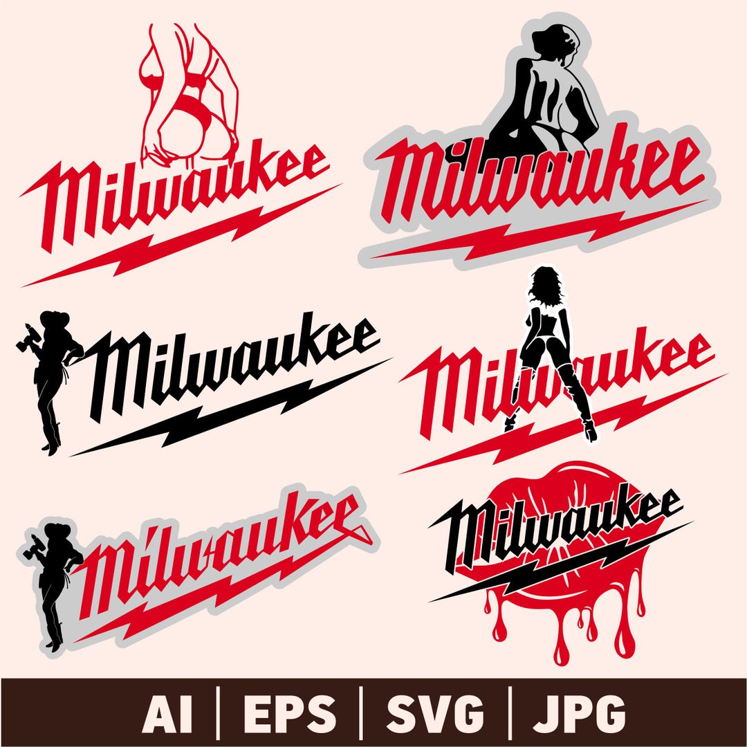 Milwaukee Tools Girls SVG Bundle for DIY Projects & Design for Workshop ...