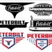 Truck Peterbilt Design Elements, Badges, Stickers SVG Bundle. Retro ...