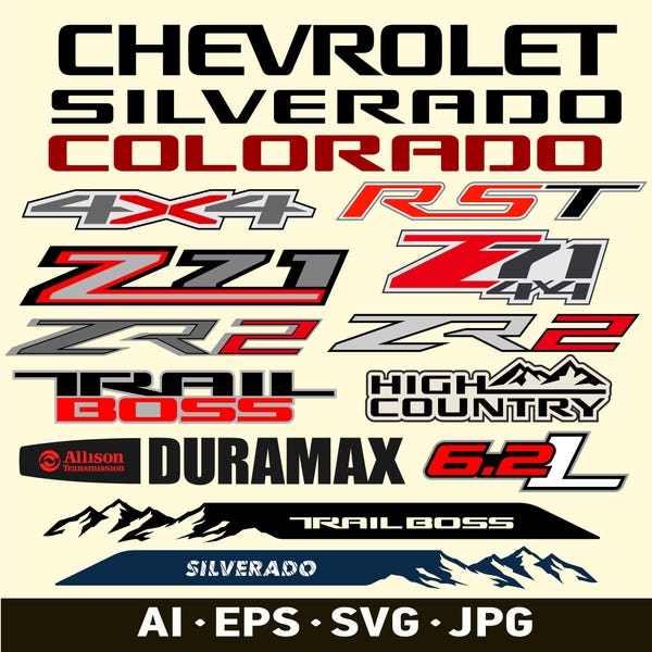 Chevy Svg - Etsy