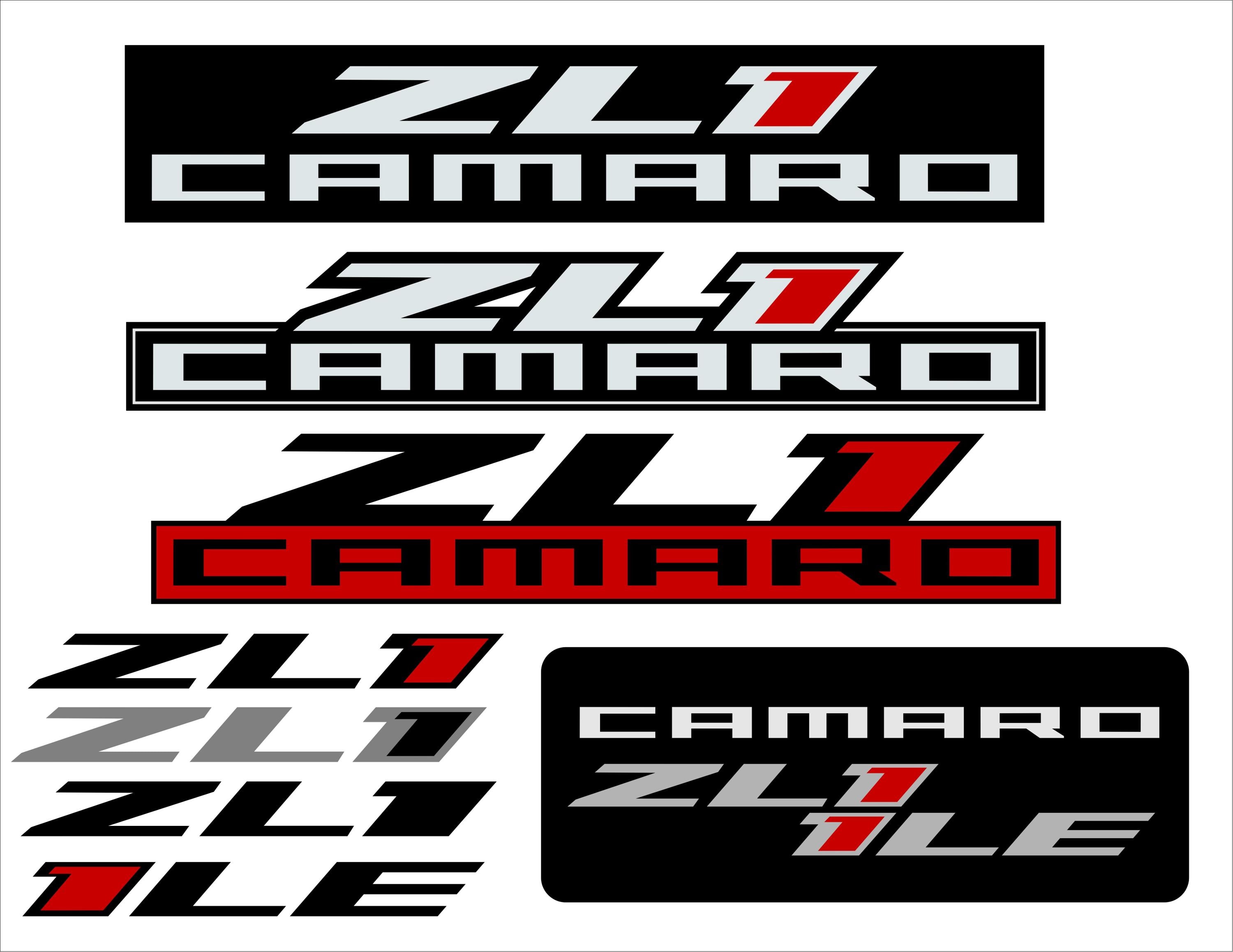 Chevrolet Camaro Grill, Fender, Door Badges SVG Bundle. Panther ...