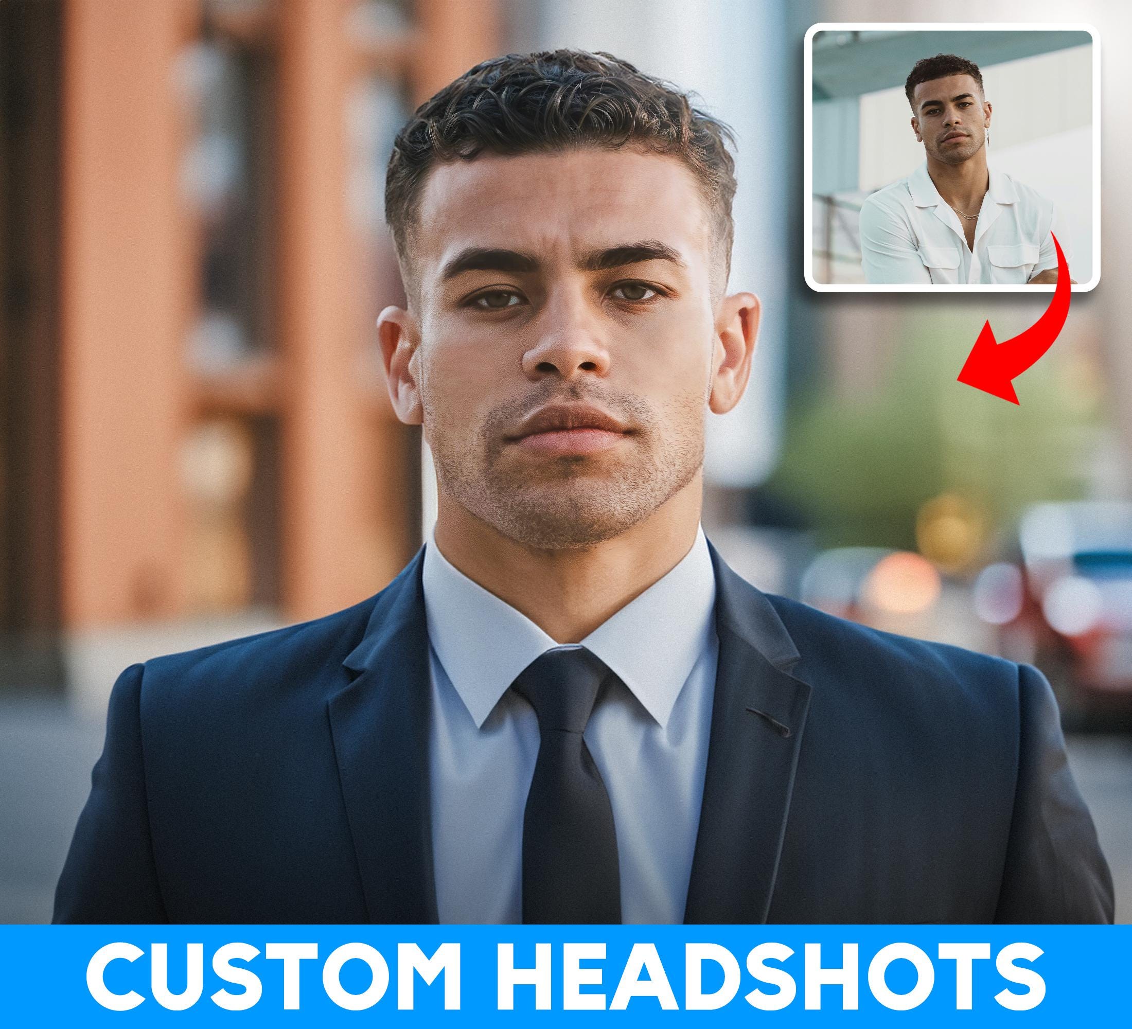 Professional Headshot Photo Editing: Linkedin Profile Enhancement - Etsy