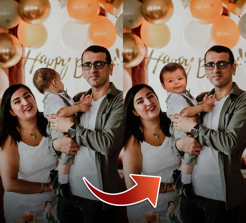 Custom Family Photo Editing: Face Swap & Retouch Service - Etsy Canada