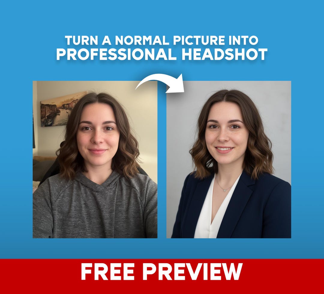 Professional Headshot Photo Editing: Linkedin Profile Enhancement - Etsy