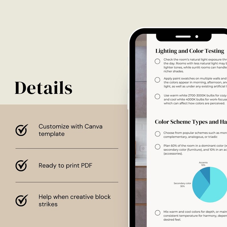 Digital Color Scheme Selection Checklist for Interior Designers | Step ...