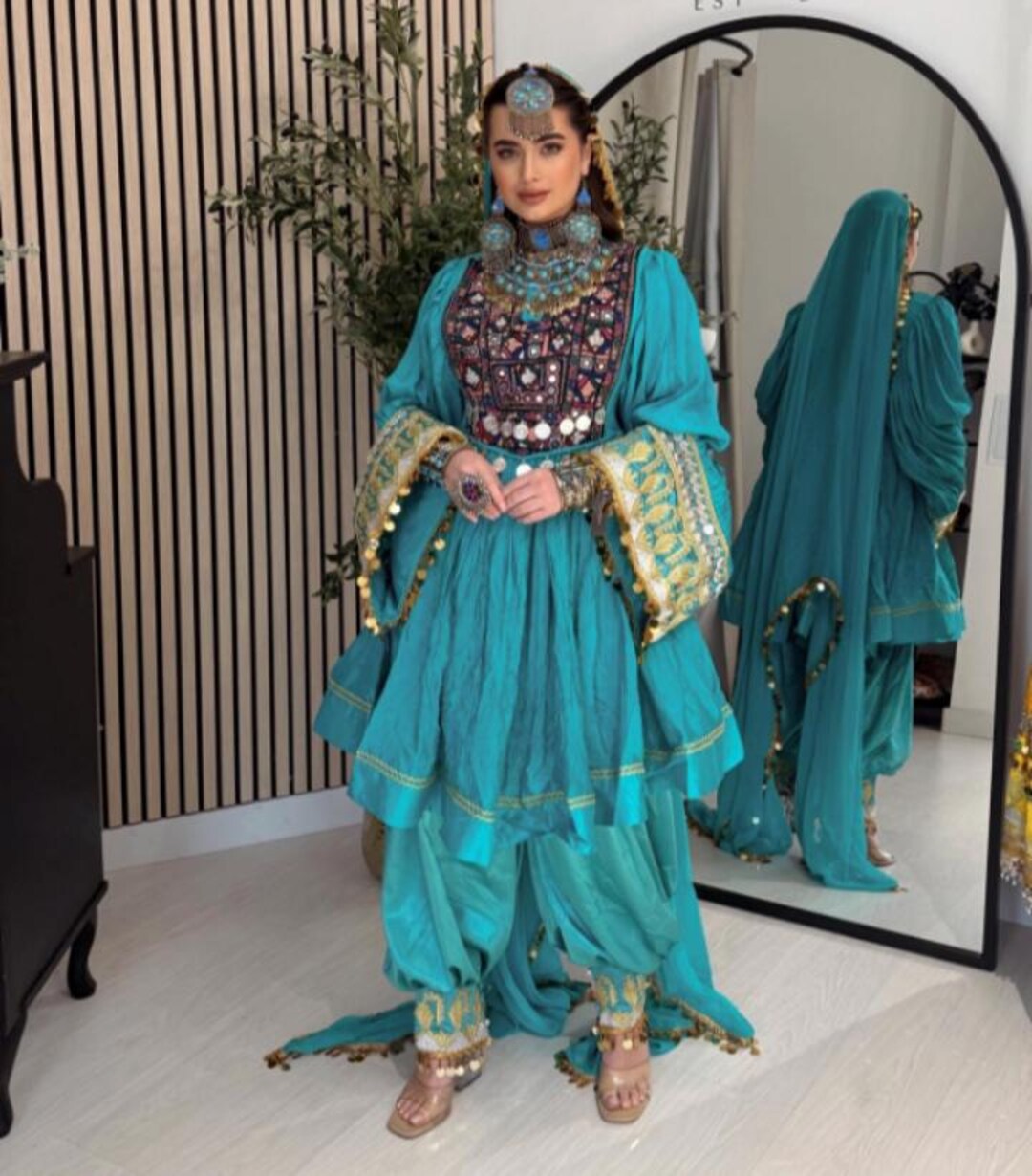 Traditional Afghan Charma Embroidery| Kuchi Dress - Etsy