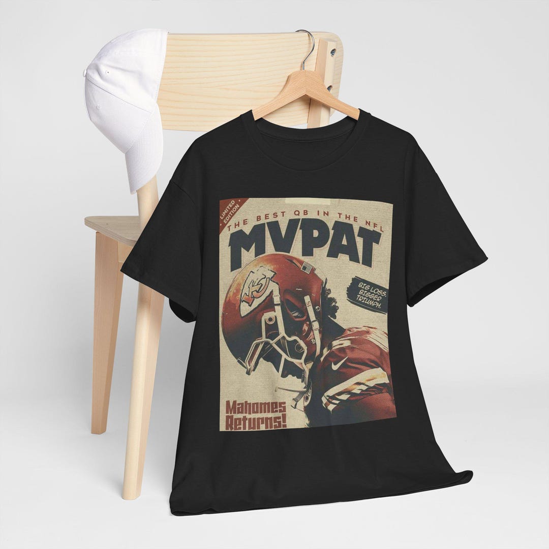 Vintage Patrick Mahomes Shirt, Classic 90s Graphic Tee, Unisex ...