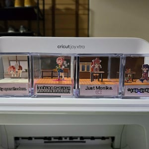 Doki Doki Literature Club Mini 3D Diorama Cube (ddlc/yuri/classroom) - Etsy