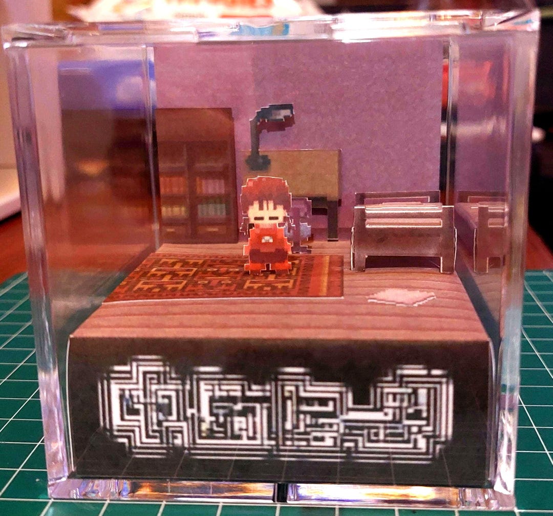 Yume Nikki [ゆめにっき] 3D Diorama Cube (madotsuki/room) - Etsy