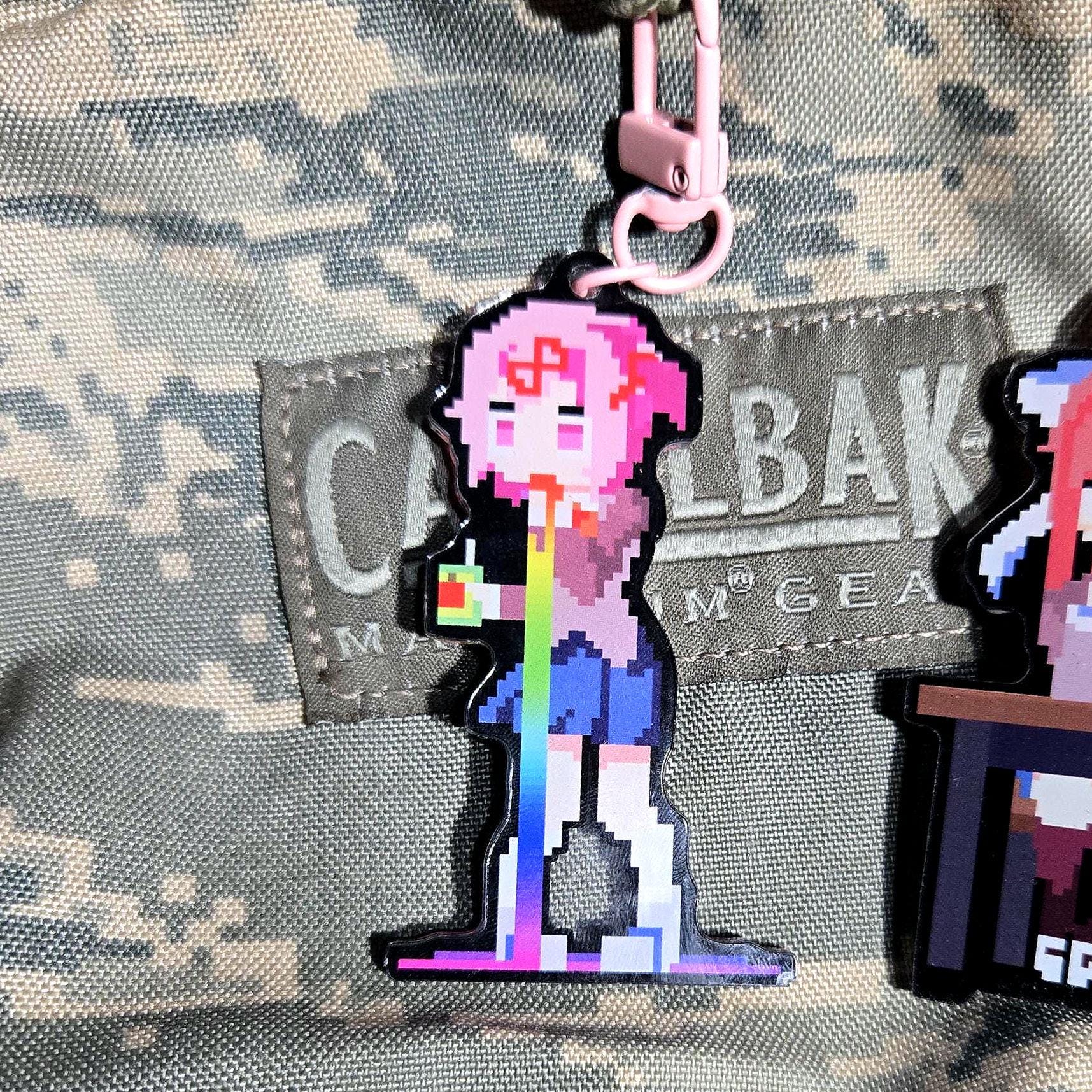 Doki Doki Literature Club Acrylic Keychain - Etsy