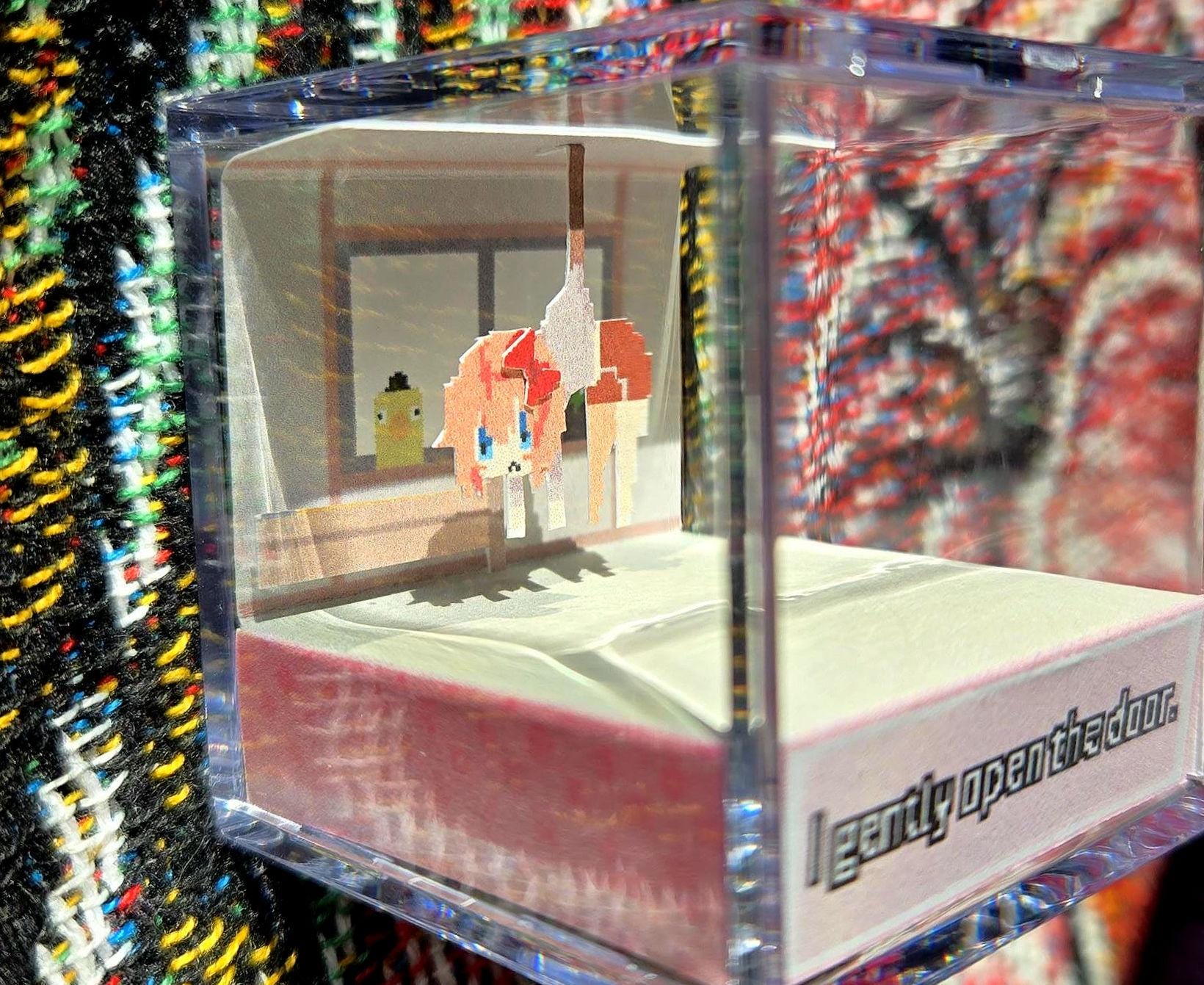 Doki Doki Literature Club Mini 3D Diorama Cube (ddlc/sayori/bedroom) - Etsy
