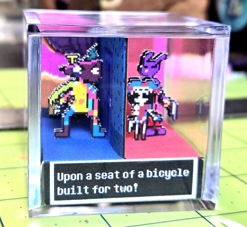 The Amazing Digital Circus Mini 3D Diorama Cube (tadc/pomni/jax/zooble ...