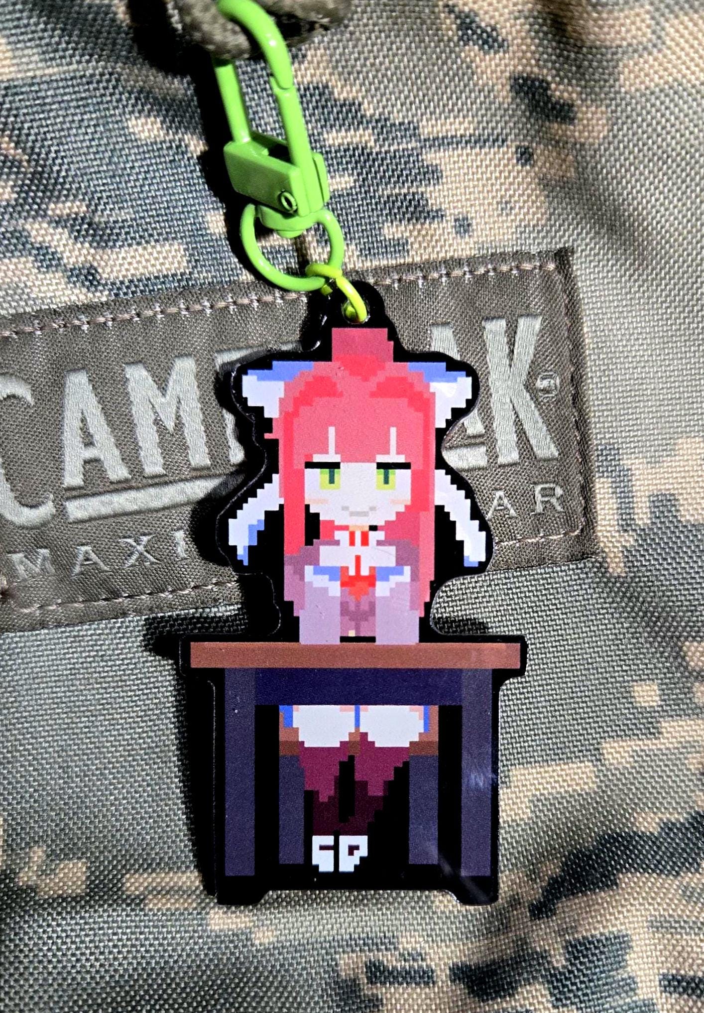 Doki Doki Literature Club Acrylic Keychain - Etsy