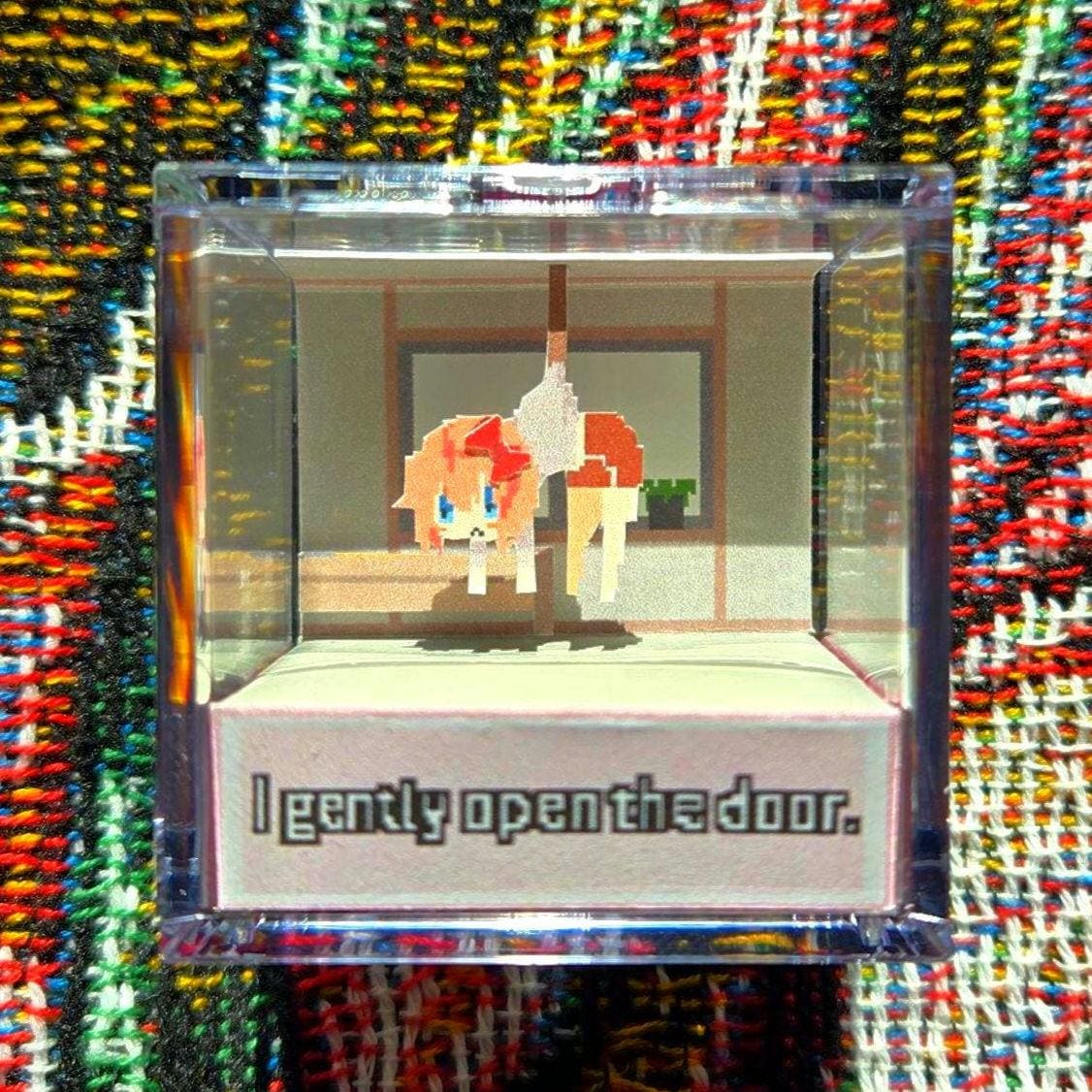 Doki Doki Literature Club Mini 3D Diorama Cube (ddlc/sayori/bedroom) - Etsy