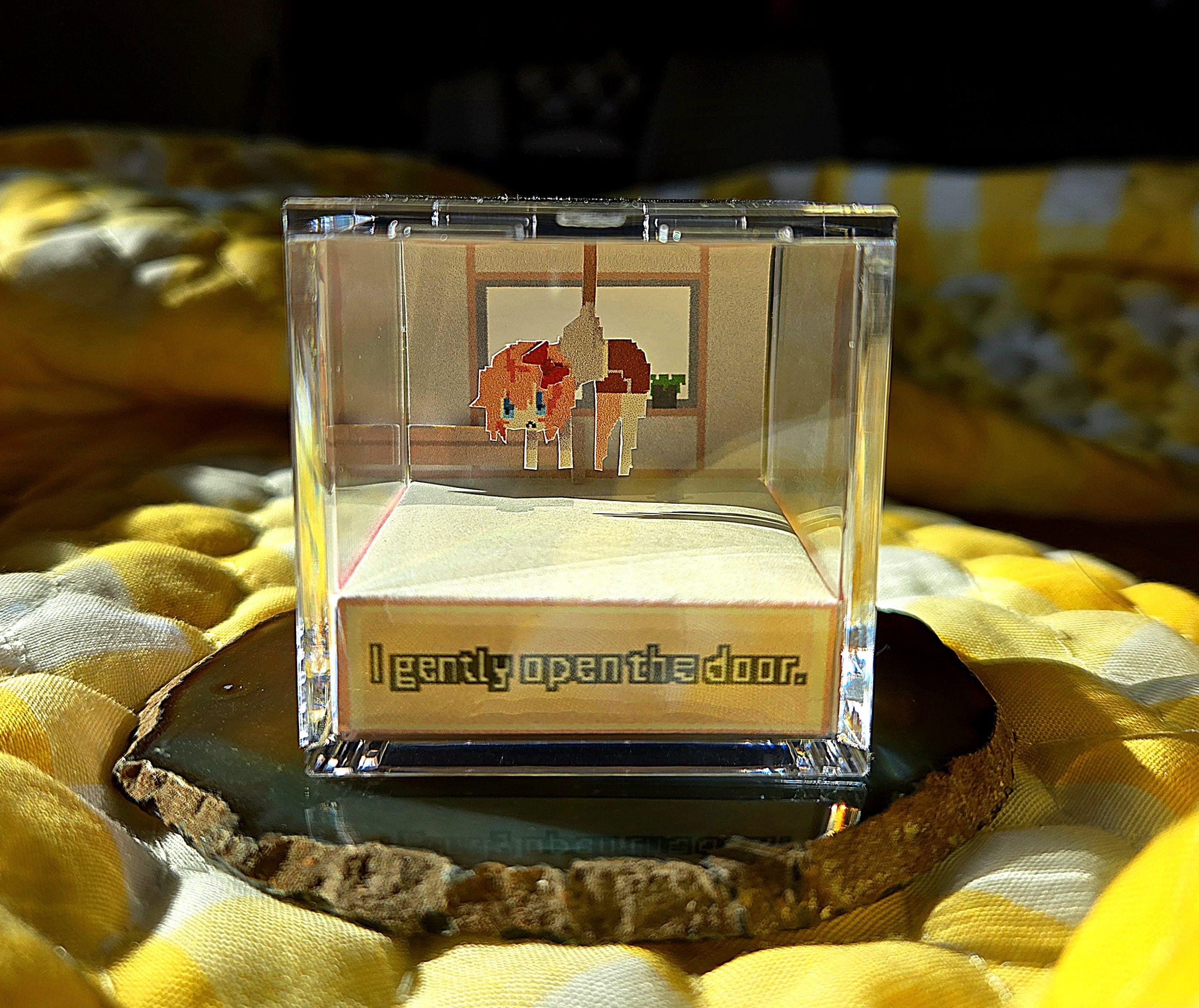 Doki Doki Literature Club Mini 3D Diorama Cube (ddlc/sayori/bedroom) - Etsy