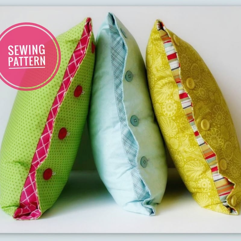 Button Cushion - Etsy UK
