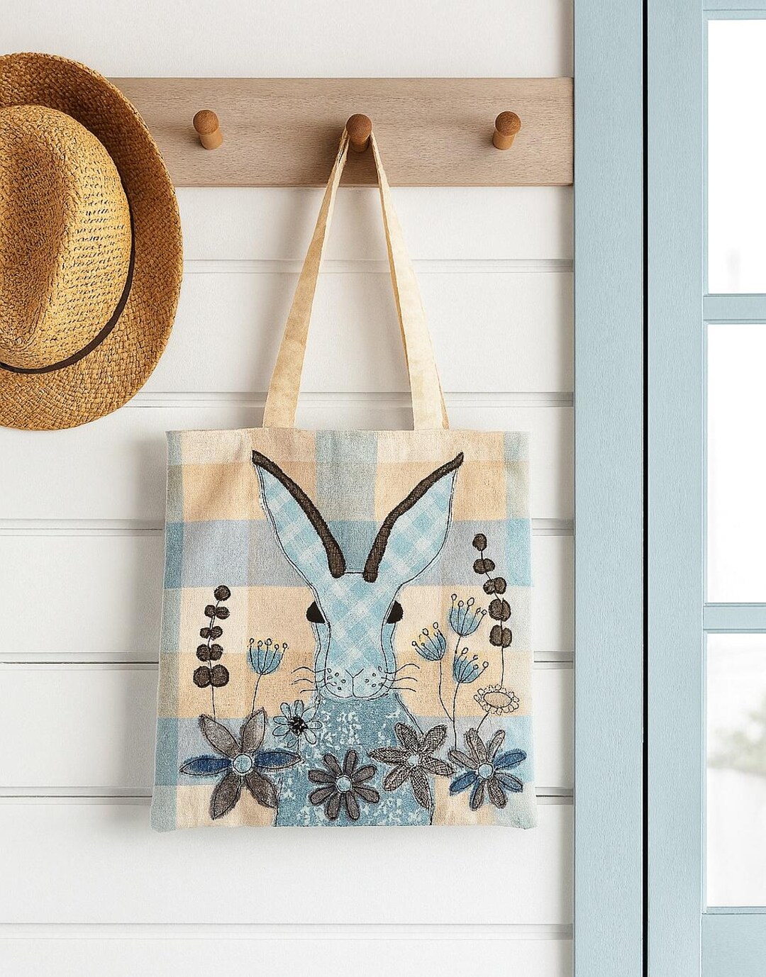 Harriet Hare Tote Bag Sewing Pattern, Applique Design (PDF Pattern) - Etsy