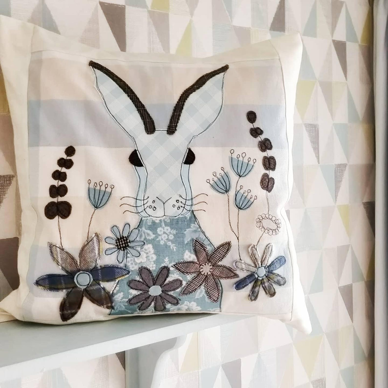 Harriet Hare Tote Bag Sewing Pattern, Applique Design (PDF Pattern) - Etsy