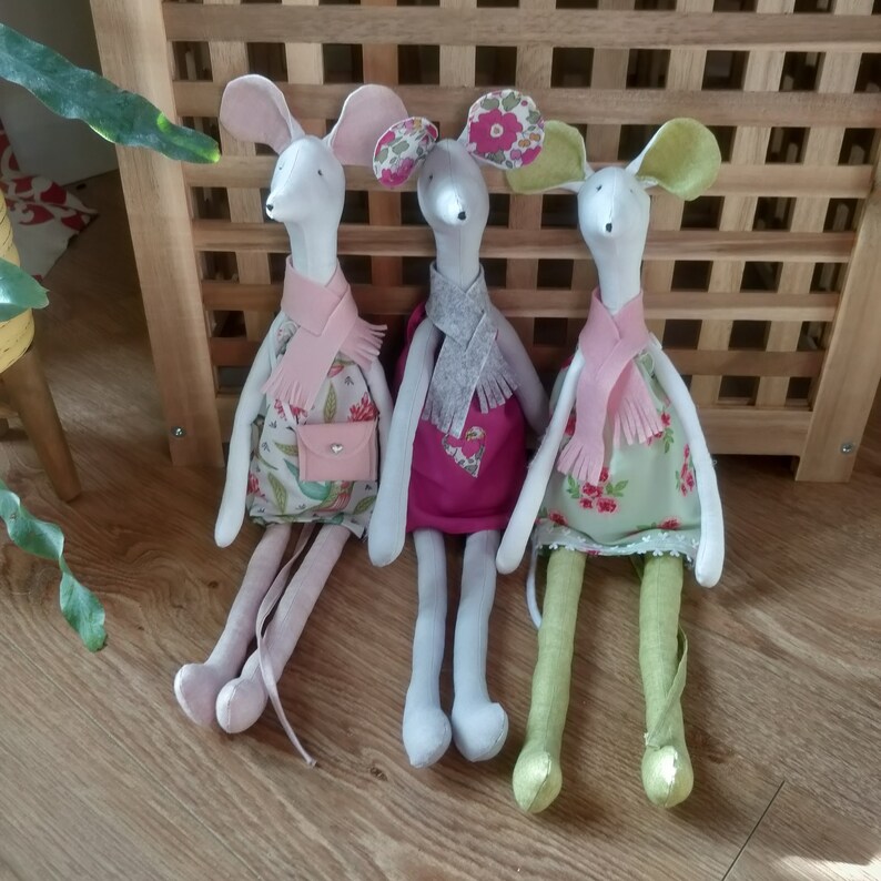 Digital Sewing Pattern PDF Mice. printable templates | Etsy