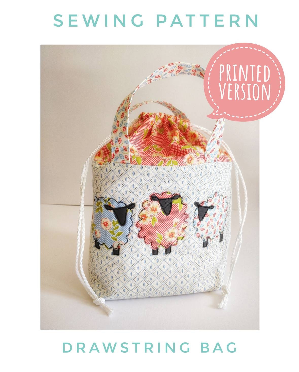 Set of 3 Spring Sheep Printed Sewing Patterns Full Size - Etsy