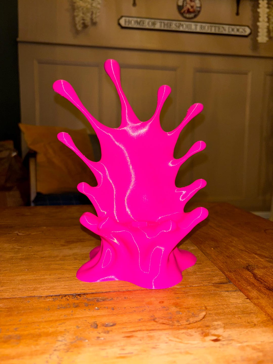 3D Printed Paint Splat Phone Holder - Etsy