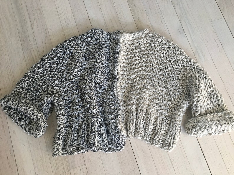 Split Decision Sweater Knitting Pattern, Craft Core Crop Top Knitting ...