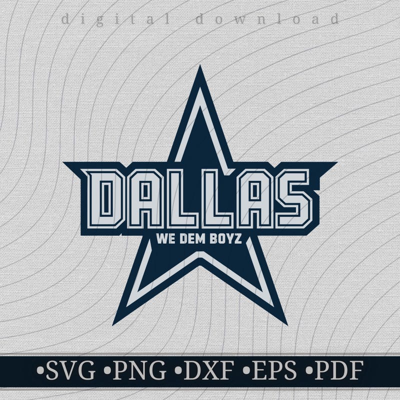 Dallas Cowboy Svg - Etsy
